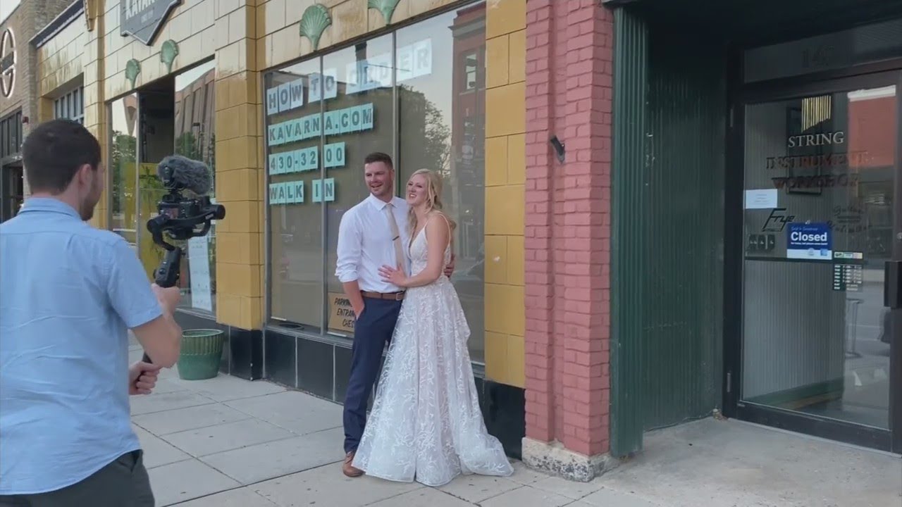 Couple finally weds after Covid delayed wedding on Local 5 News at 10: ...