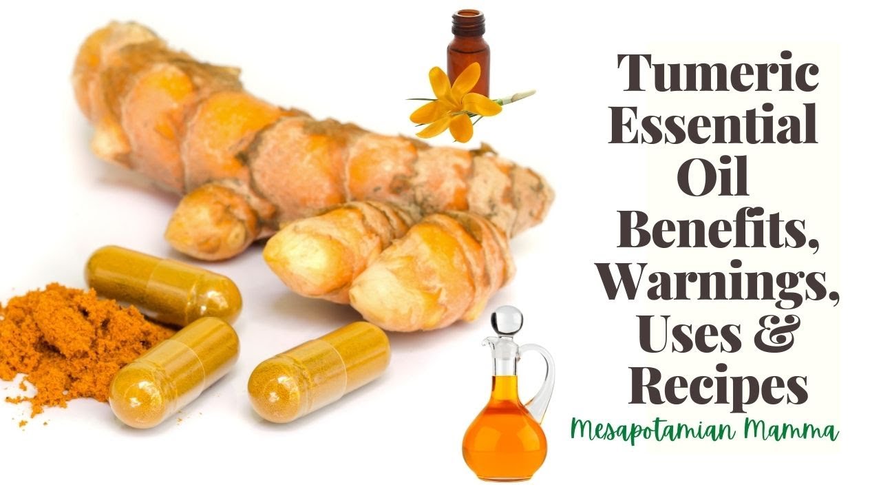 Tumeric Essential oil Benefits, Warnings and Recipes - YouTube