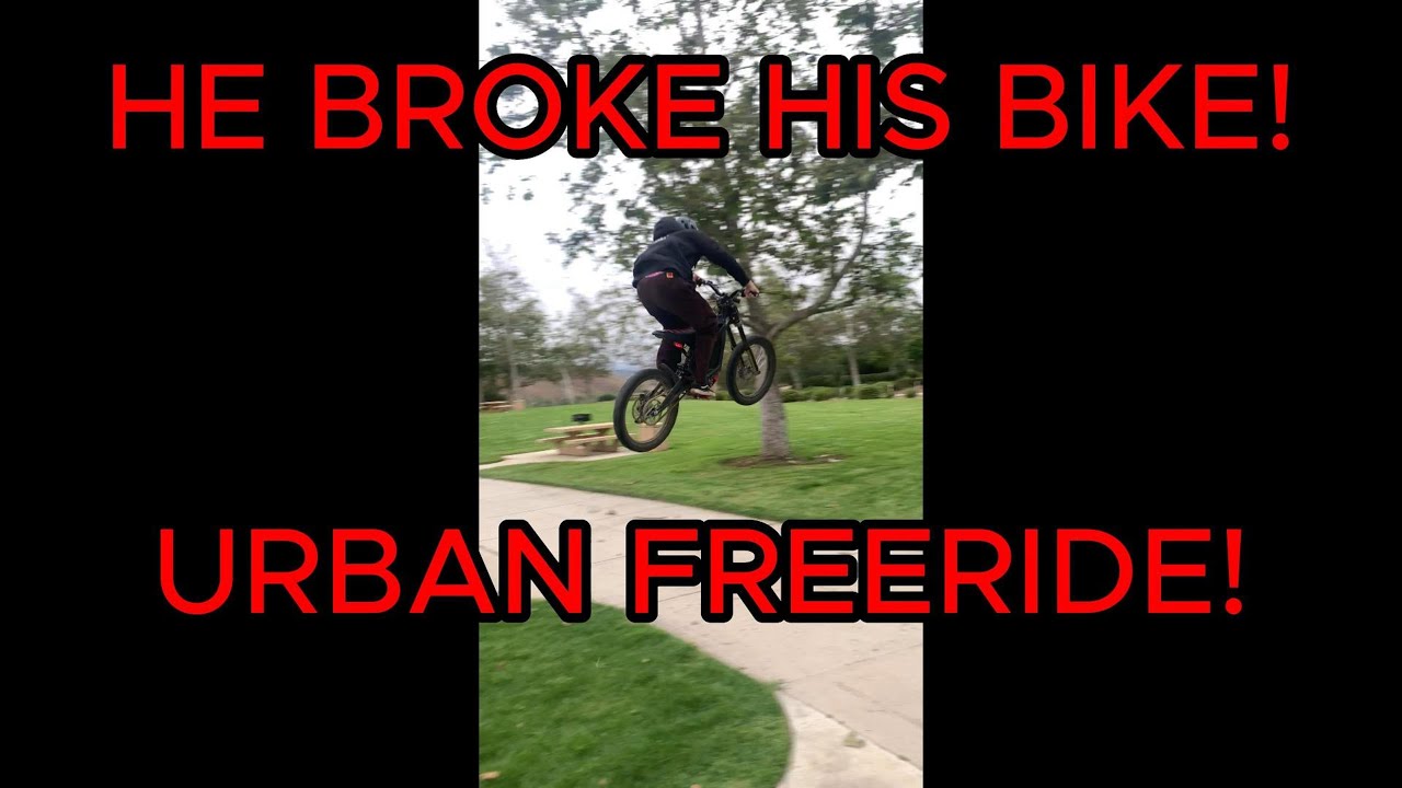 SURRON ELECTRIC DIRTBIKES TAKE OVER THE CITY (URBAN FREERIDE) - YouTube