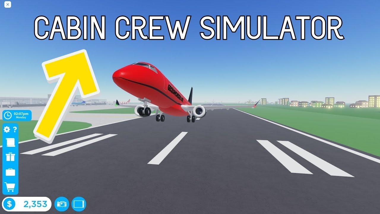Playing Cabin Crew Sim [We Got A new Plane] - YouTube
