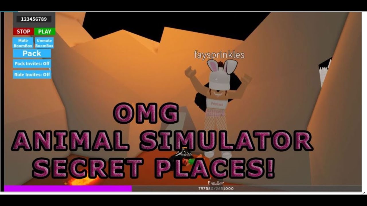 Animal simulator secret places | HOW TO GET TO THE SECRET TRAINING AREA ...