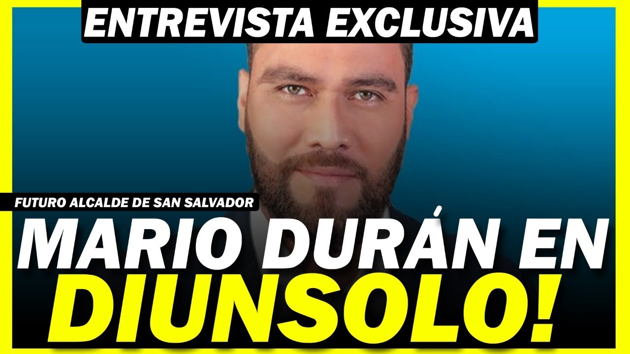 ULTIMA HORA : MARIO DURAN ARRASA EN SAN SALVADOR ! ENTREVISTA EXCLUSIVA ...