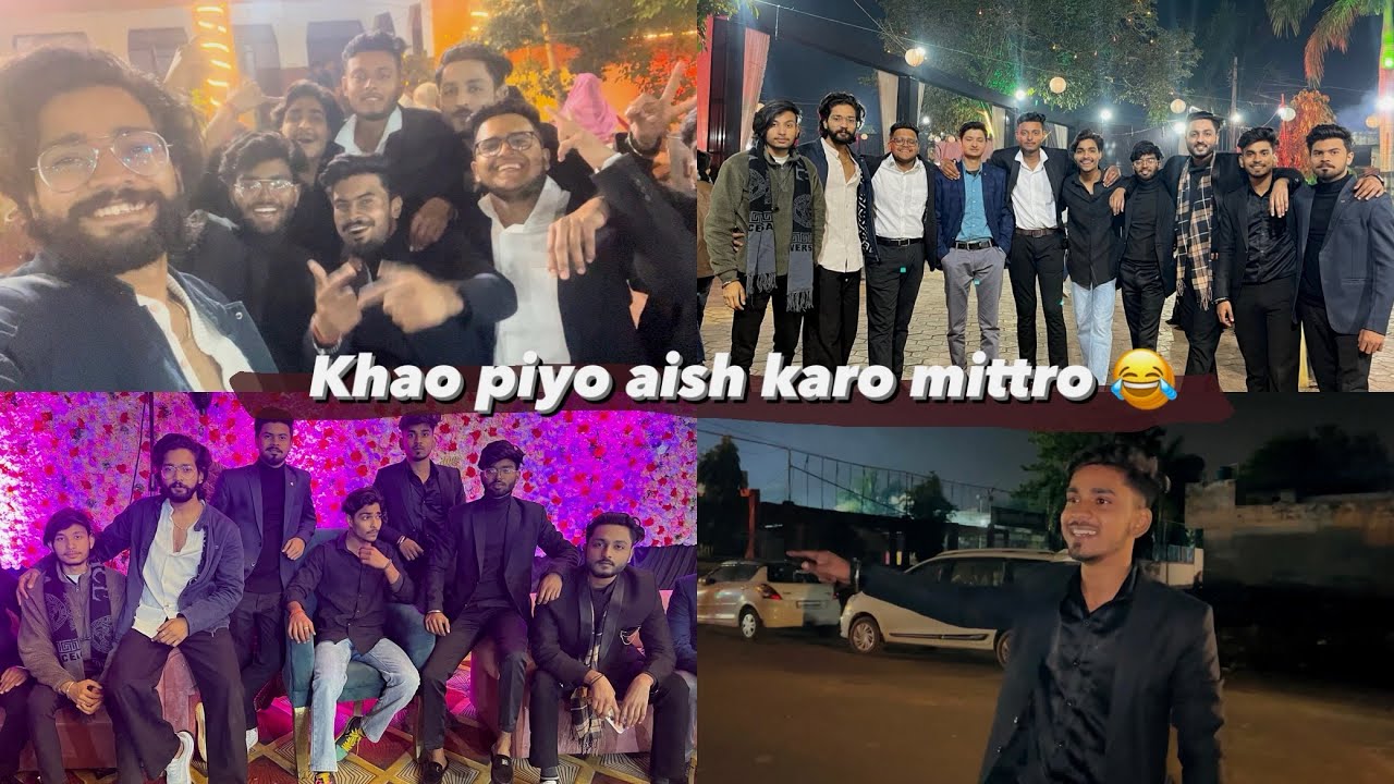 When boys attending a wedding ️🎉 || khao piyo aish karo mittro 🎧😂 ...