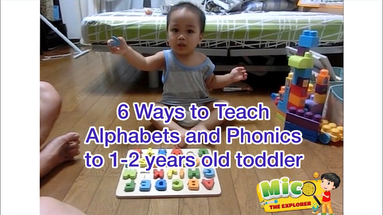 ABC | 6 Effective Ways to Teach Alphabet and Phonics to 1-2 year old ...