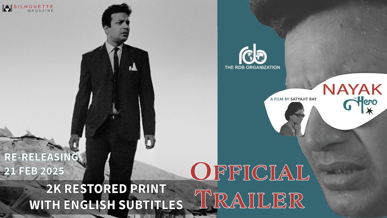 NAYAK (The Hero) Satyajit Ray Classic | Restored 2K Trailer | Uttam ...