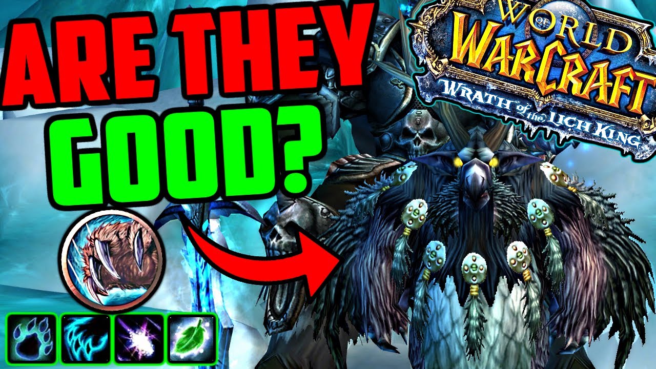 Druids in Wrath of the Lich King Classic - Are They Good? - YouTube