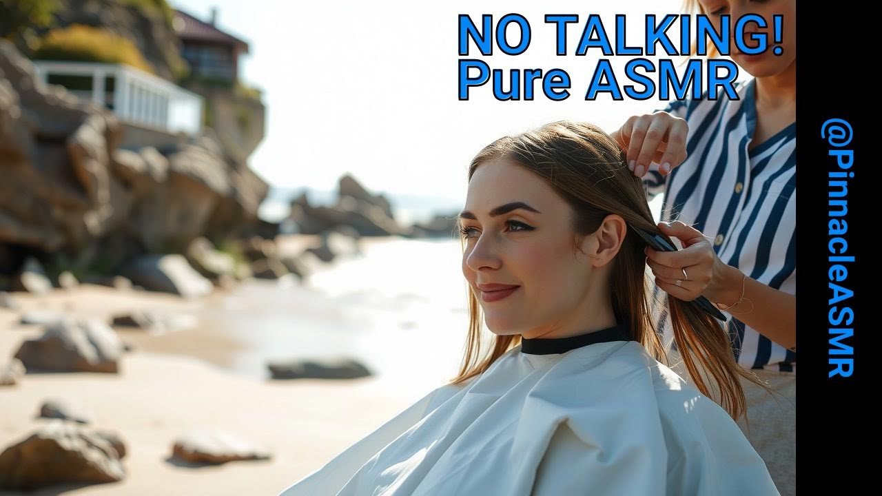 Transformative Silent Haircut & Rain: ASMR Paradise Experience! - YouTube