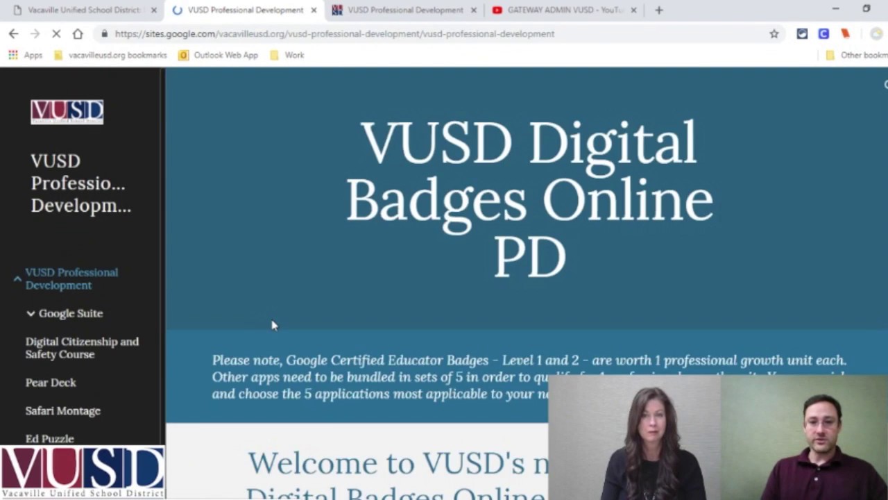 VUSD Tech PD - YouTube