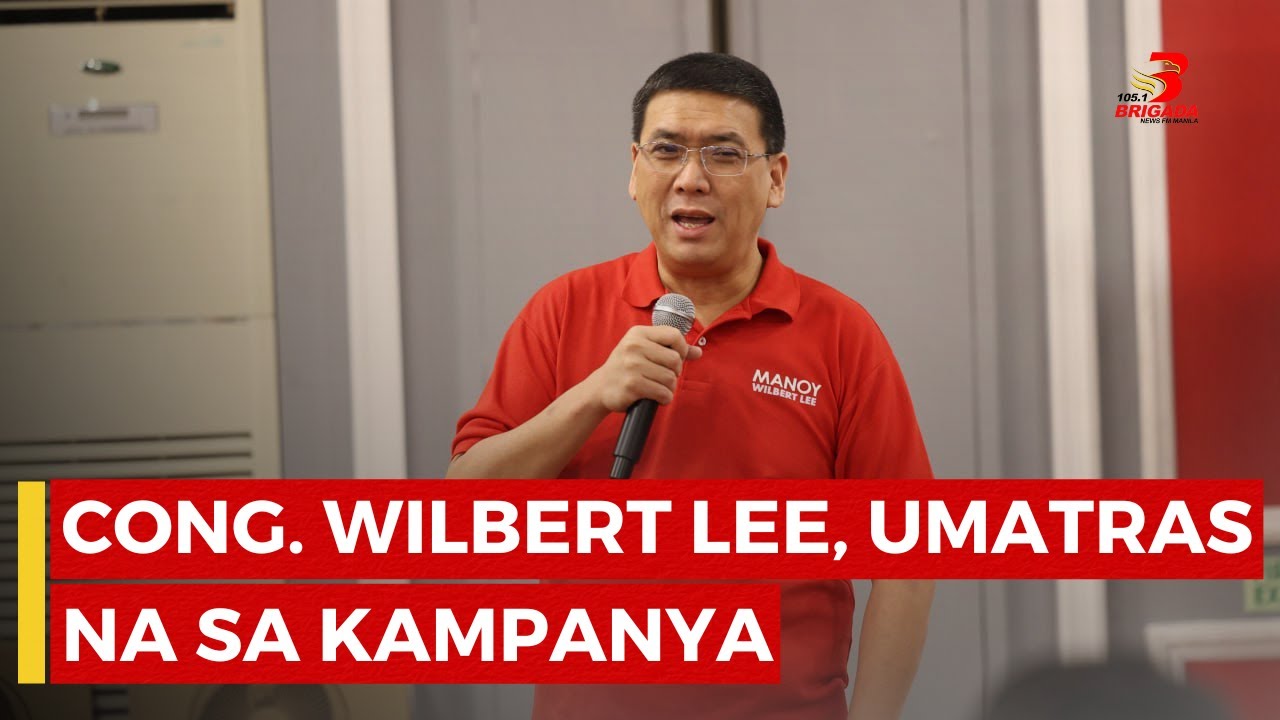 Congressman Wilbert Lee, umatras na sa pagkasenador sa 2025 Midterm ...