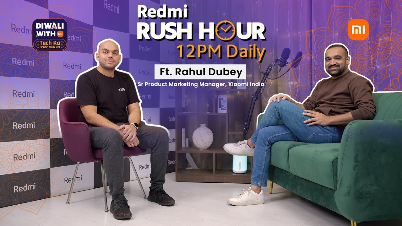 Redmi Rush Hour | 12 PM | Ft. Rahul Dubey - YouTube