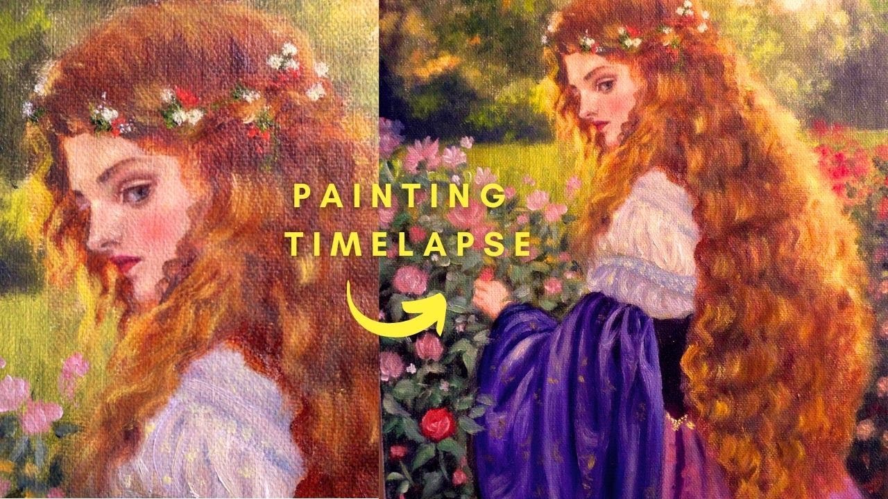 Oil Painting Process| Step by Step Timelapse - YouTube