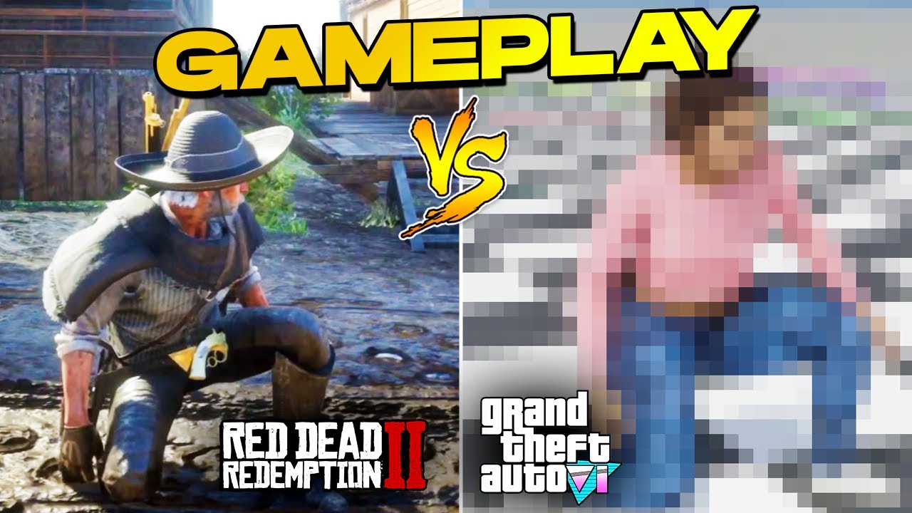 GTA 6 vs. RDR 2 vs. GTA 5... EVOLUÇÃO da GAMEPLAY #2 - YouTube