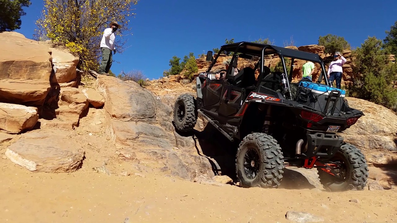 Going upchuck on Behind the Rocks Trail with the sxs! - YouTube