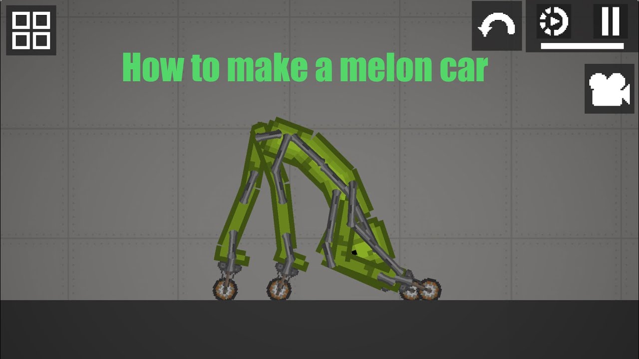How to make a melon car :D - YouTube