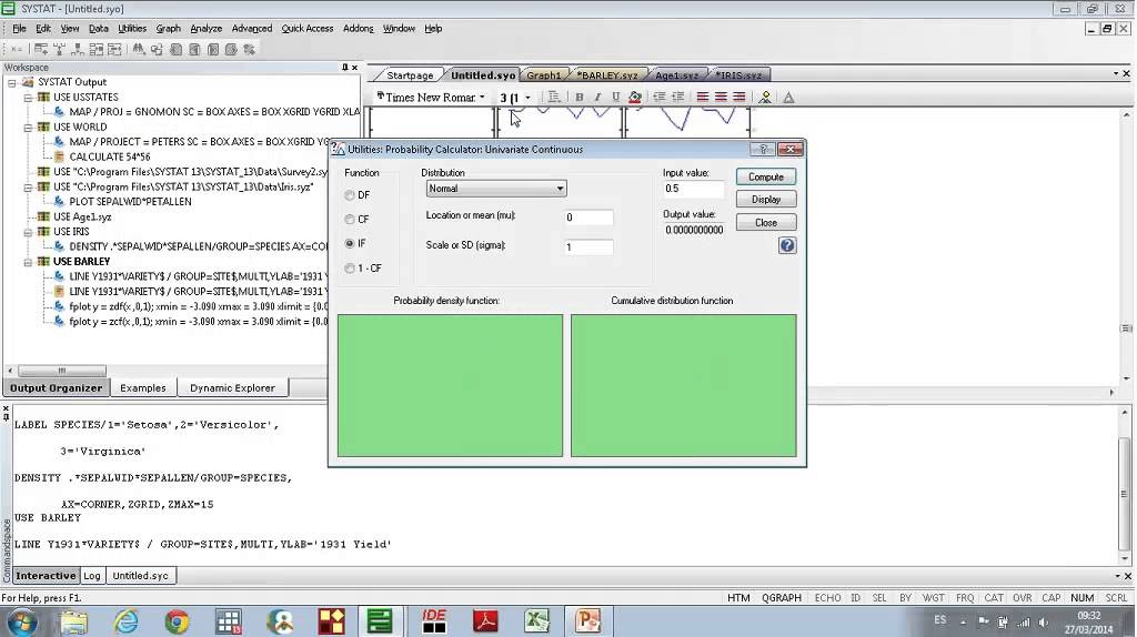 Systat Vs. SPSS - YouTube