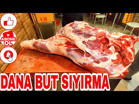 DANA BUT SIYIRMA KEMİKTE SIFIR ET, ET İŞLEME TEKNİKLERİ,