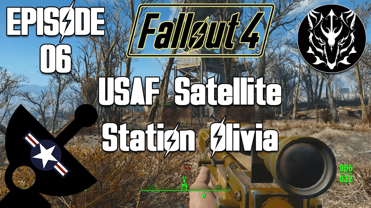 And Now We Actually Go To USAF Satellite Station Olivia | Fallout 4 ...