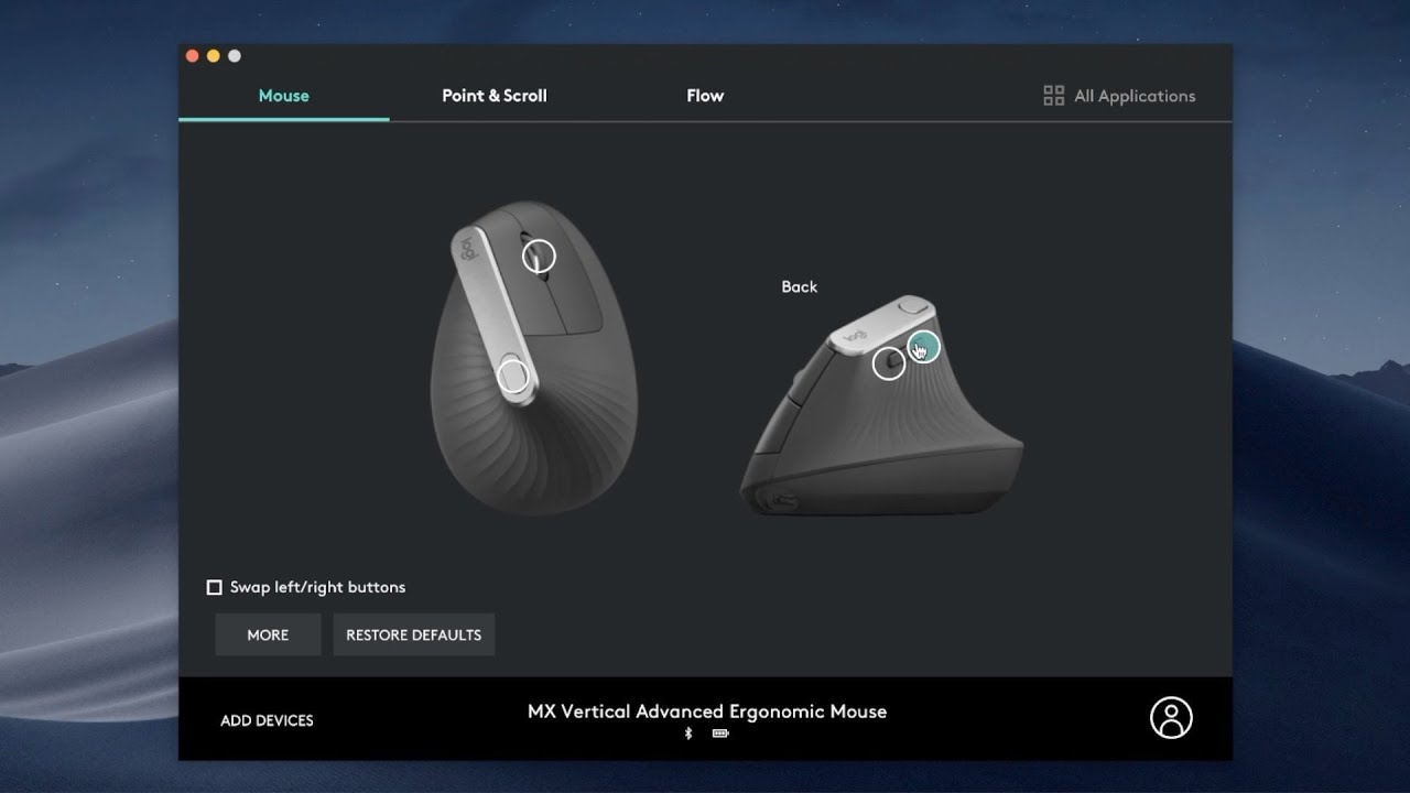 로지텍 MX Vertical Options로 완벽하게 커스터마이징 / Logitech MX Vertical Customizing ...