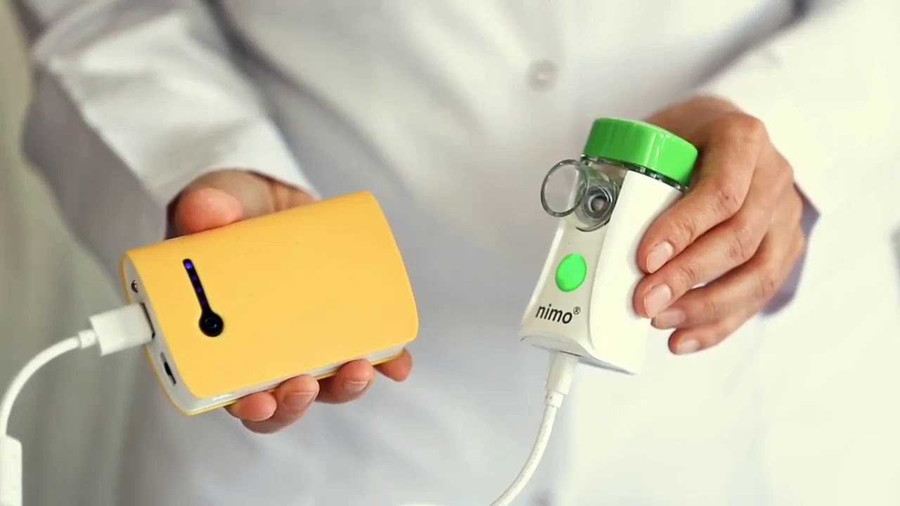 Nimo Mesh Nebulizatör Kullanımı. - YouTube