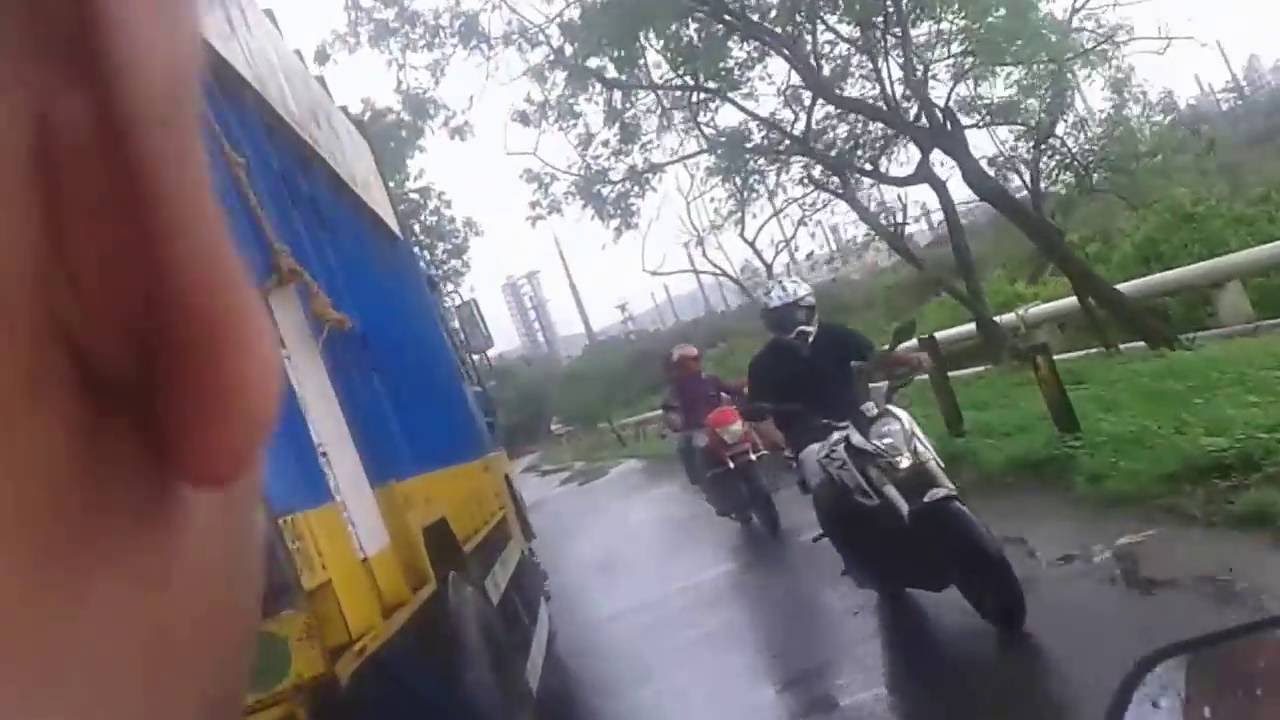 Wadala, I- Max to Mahul gaon by MB.P.T Rd after rain. - YouTube