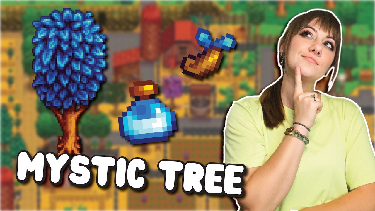 How to get Mystic Trees & Mystic Syrup in Stardew Valley - YouTube