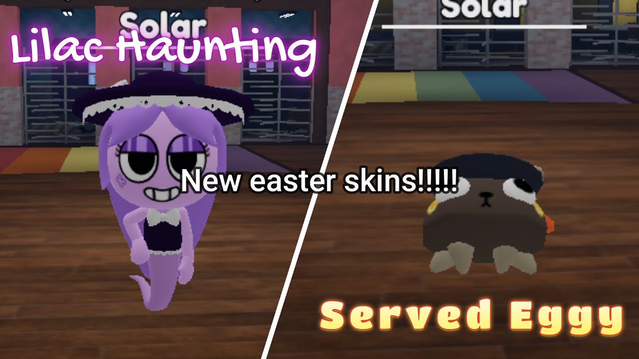 New easter event skins released (Pebble and Connie) - YouTube