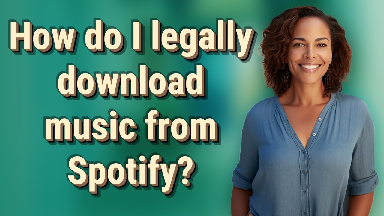 How do I legally download music from Spotify? - YouTube