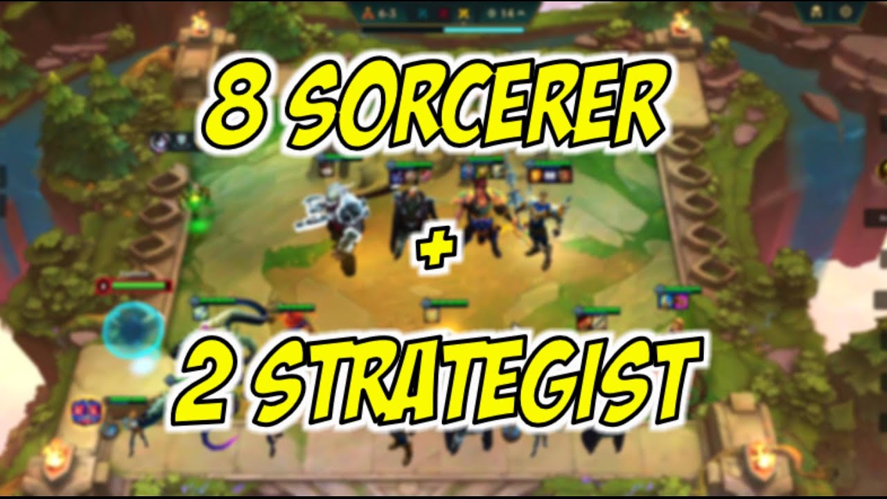 Soul Brawl | 8 Sorcerer + 2 strategist with 3-star Taric (very ...
