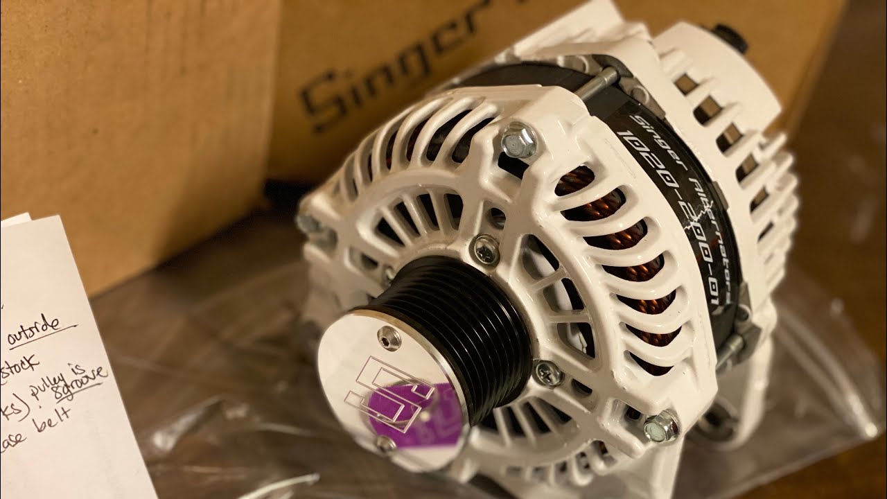 Singer Alternator Unboxing! - YouTube