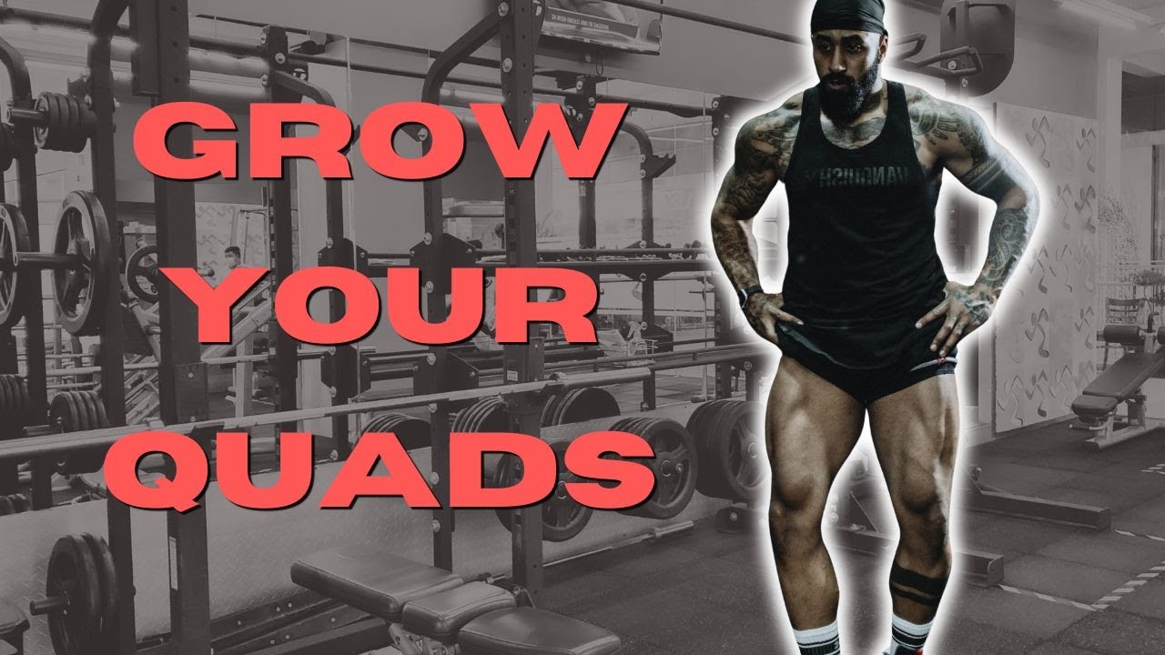 The Only 3 Exercises you NEED to GROW Your QUADS! - YouTube