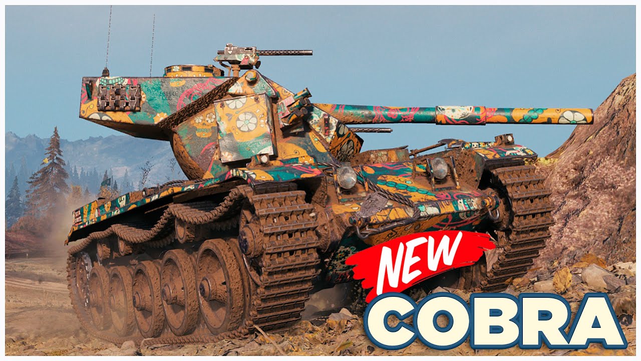 COBRA • Chest with High-Explosive Ammo • World of Tanks - YouTube