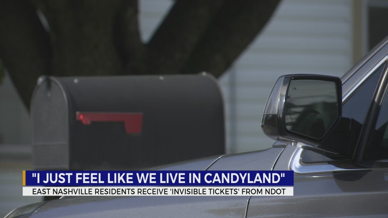 East Nashville residents receive 'invisible tickets' from NDOT - YouTube