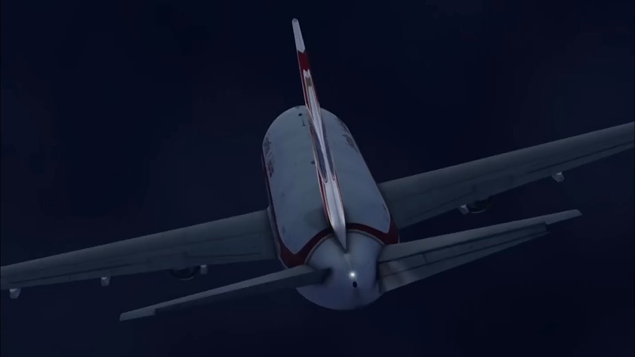EgyptAir Flight 990 - Crash Animation - YouTube
