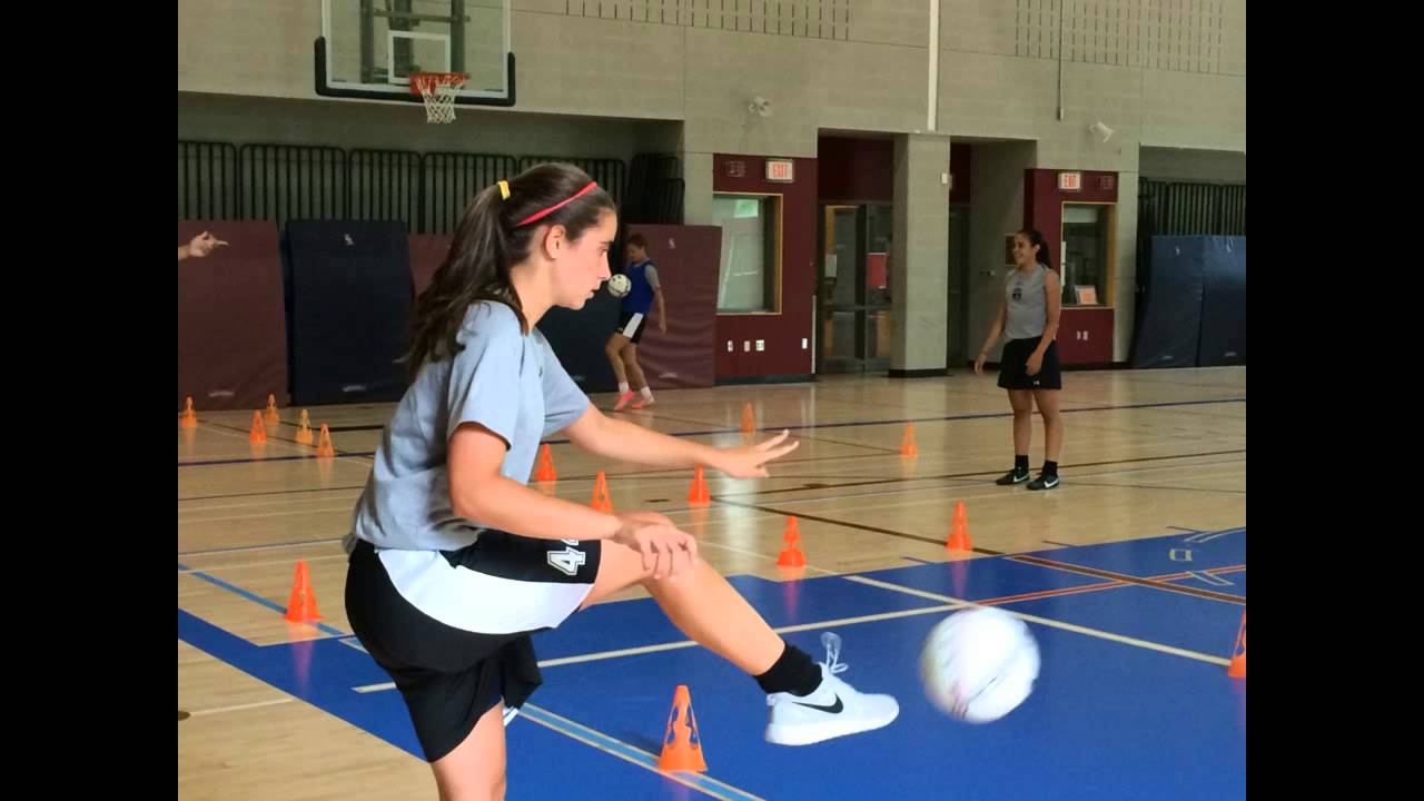 Clarkson Soccer Camp 2015 Weeks 1&2 Girls Session - YouTube