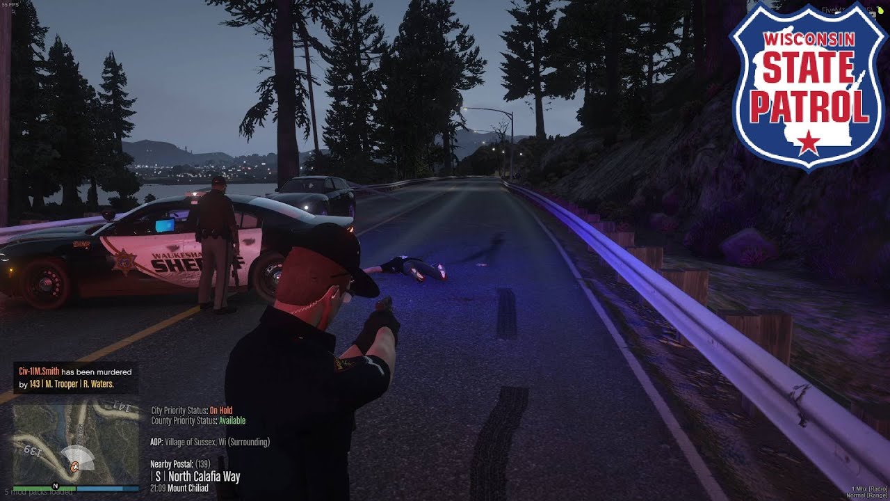Wisconsin State RP - WSP OIS - 9/21/2024 (GTA Roleplay) - YouTube