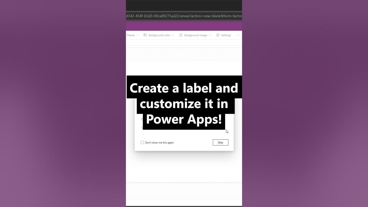 Power Apps: Create & Customize a Label in 2 Minutes 🏷️ #powerapps # ...