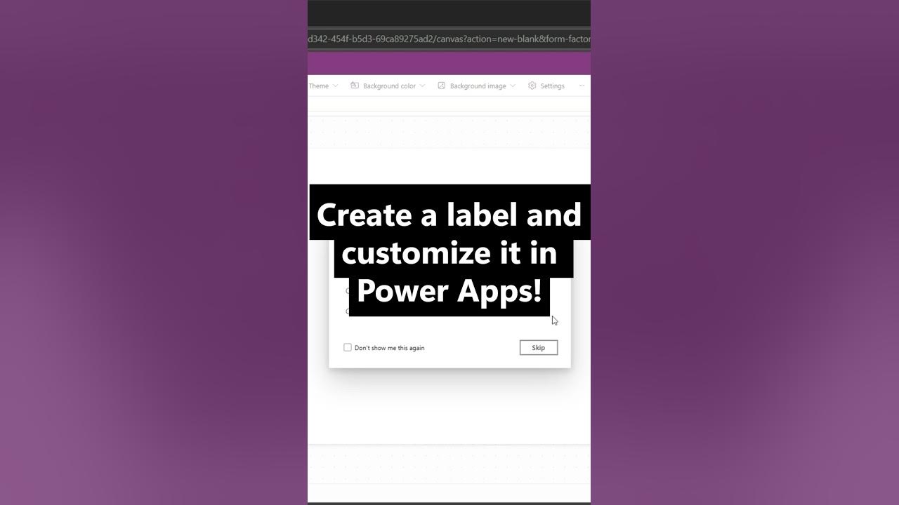 Power Apps: Create & Customize a Label in 2 Minutes 🏷️ #powerapps # ...