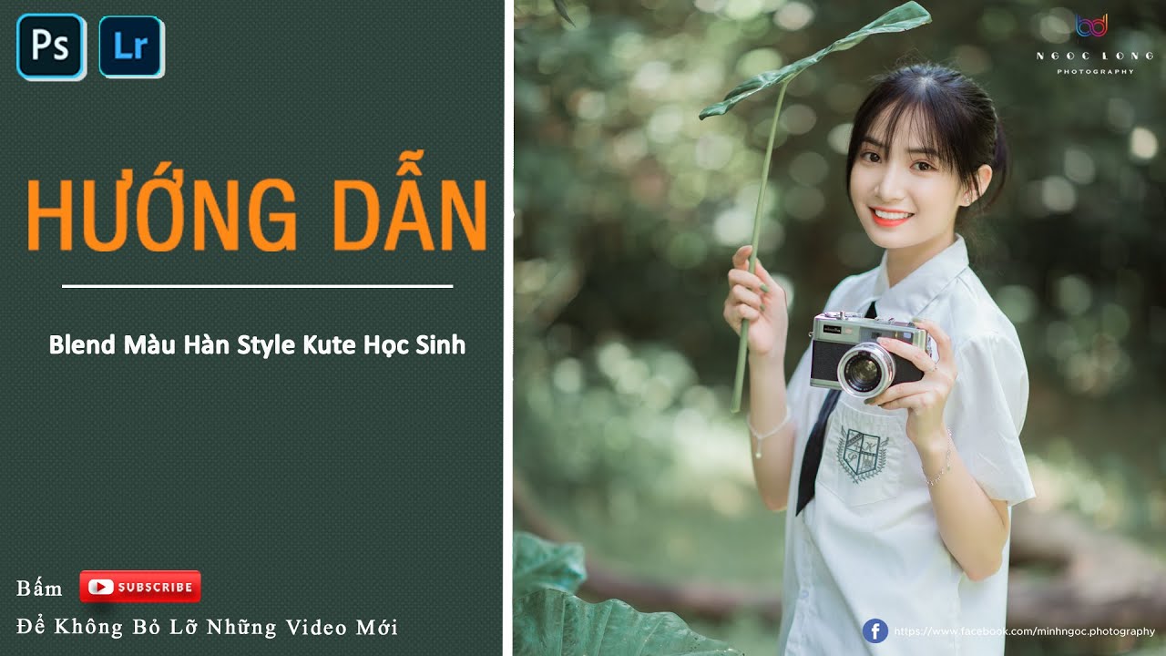 Blend Màu Hàn Style Học Sinh Kute - YouTube