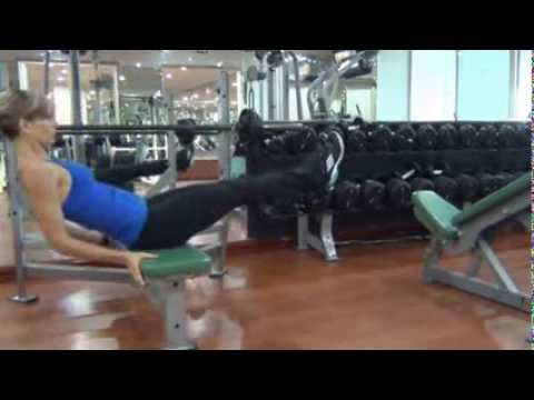 Train Smarter - Abs/Quads -V-CRUNCH ON BENCH by Roxy - Healthy Sint ...