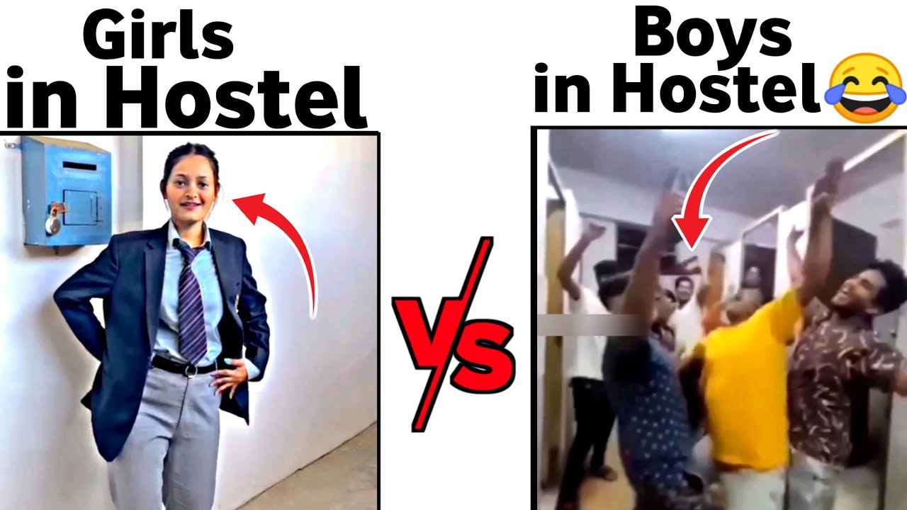 Girls in Hostel VS boys in Hostel‼️😂😭😂 Just Viral Memes #memes # ...