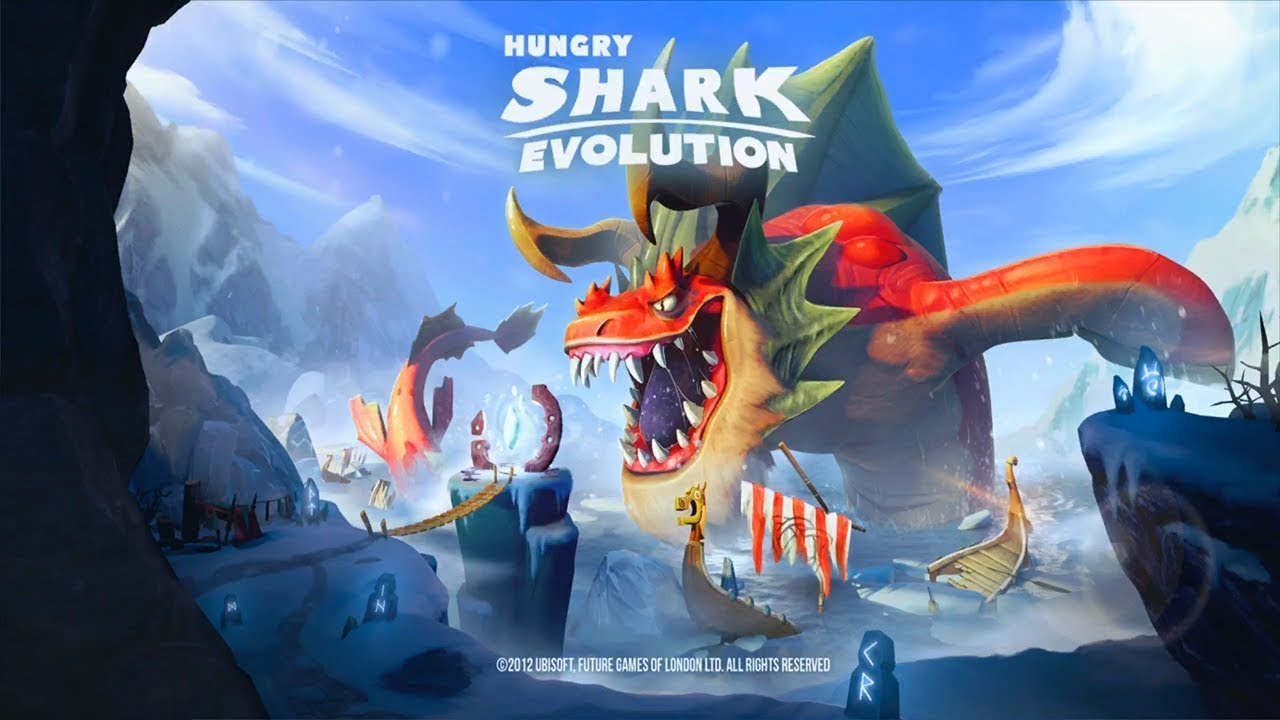 Hungry Shark Evolution - SHARKNAROK New VIKING GOD Shark Unlocked ...