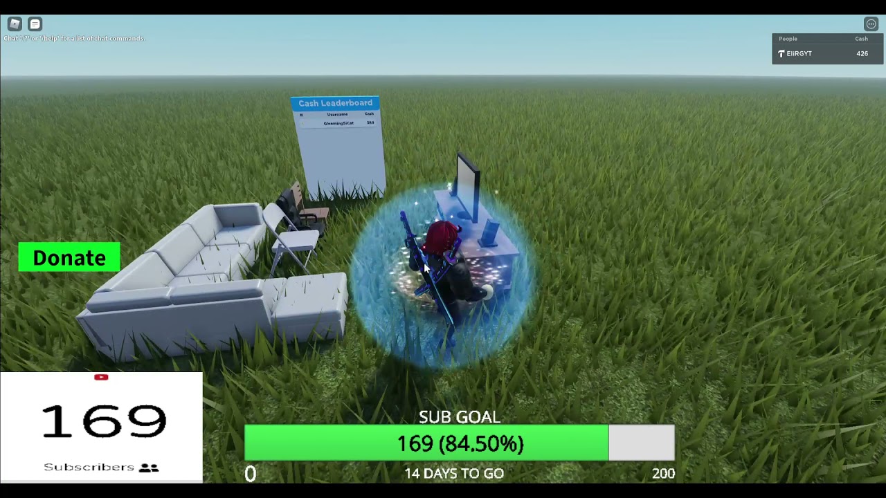 MY NEW ROBLOX GAME (AFK CASH COLLECTING SIMULATOR) (SAVES DATA) - YouTube