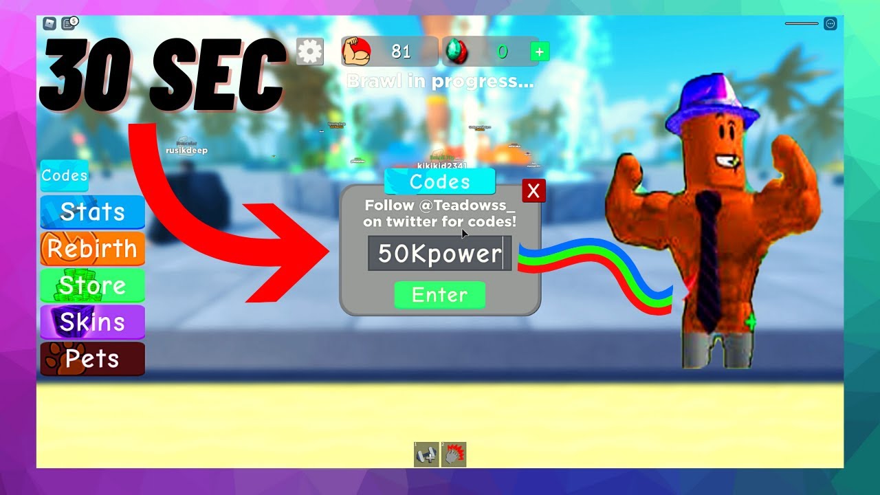 ALL NEW CODES IN WEIGHT LIFTING SIMULATOR 5! - 2020 (Roblox) 💪 - YouTube