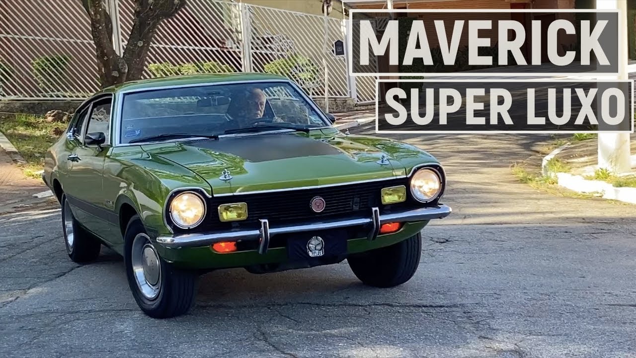 MAVERICK SUPER LUXO: exemplar de 1974 está na família há 23 anos - YouTube