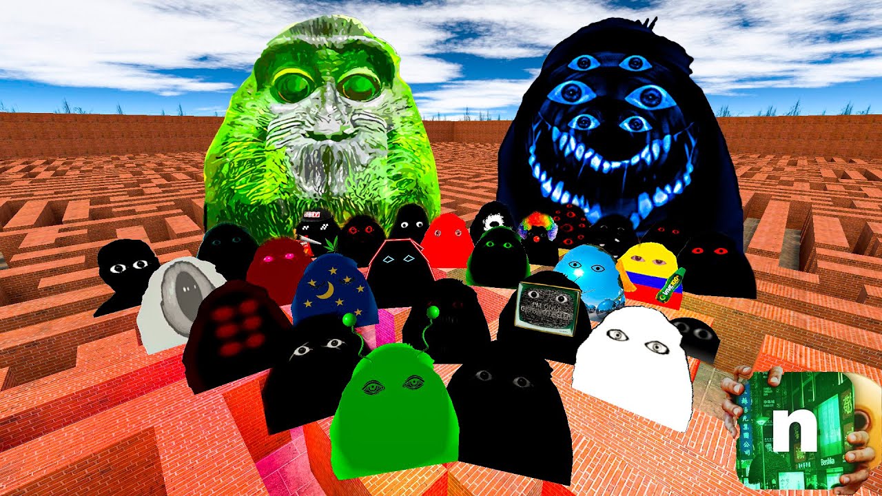 Angry MUNCI Family CHASING ME in MAZE! | Nico's Nextbots Garry's Mod ...