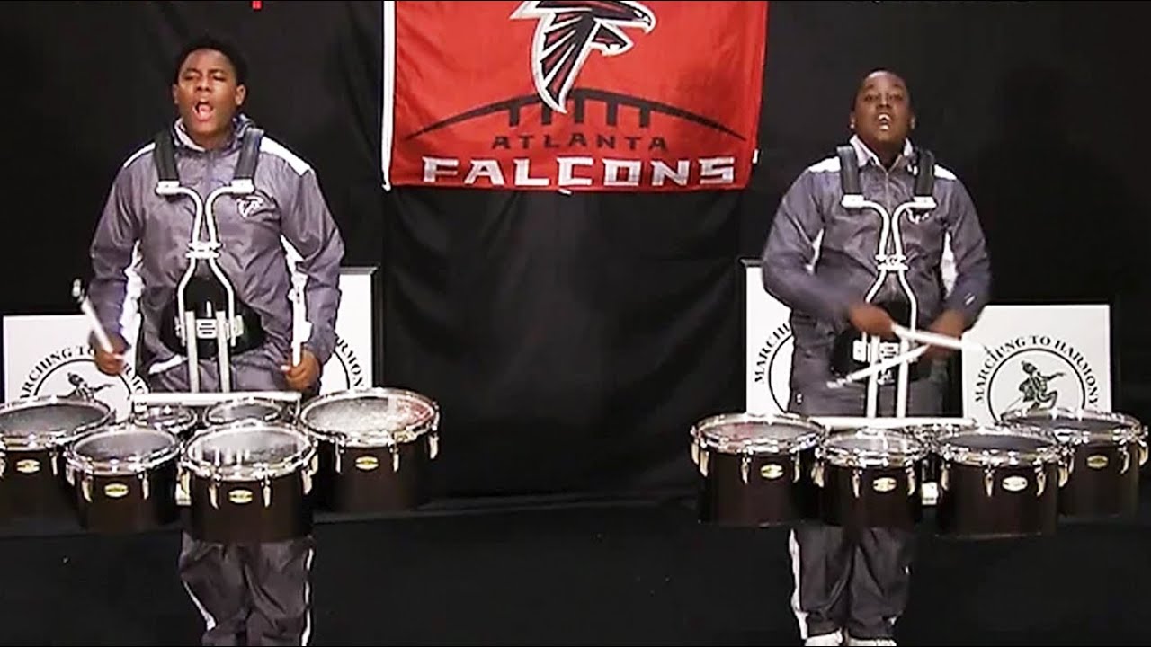 Atlanta Flacons Drumline - YouTube