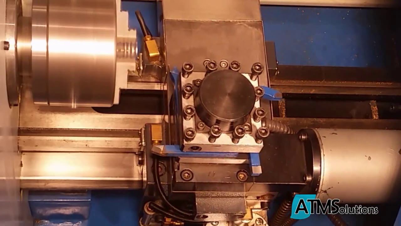 MINI TOKARKA CNC ATMS 57 z automatyczną zmianą narzędzia - YouTube