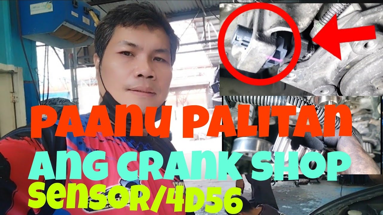 4D56 TIMING BELT REPLACEMENT/ CRANK SHOP SENSOR REPLACEMENT. - YouTube