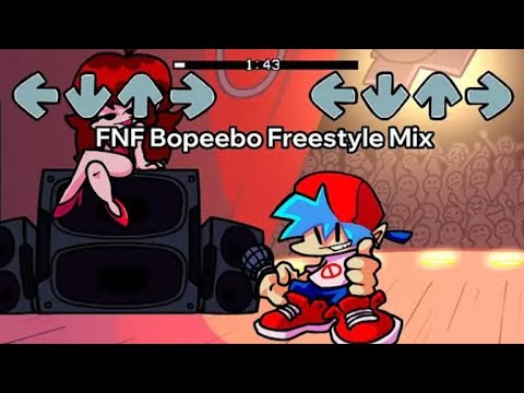 FNF bopeebo Freestyle Mix bf [GAMEPLAY + DOWNLOAD] - YouTube