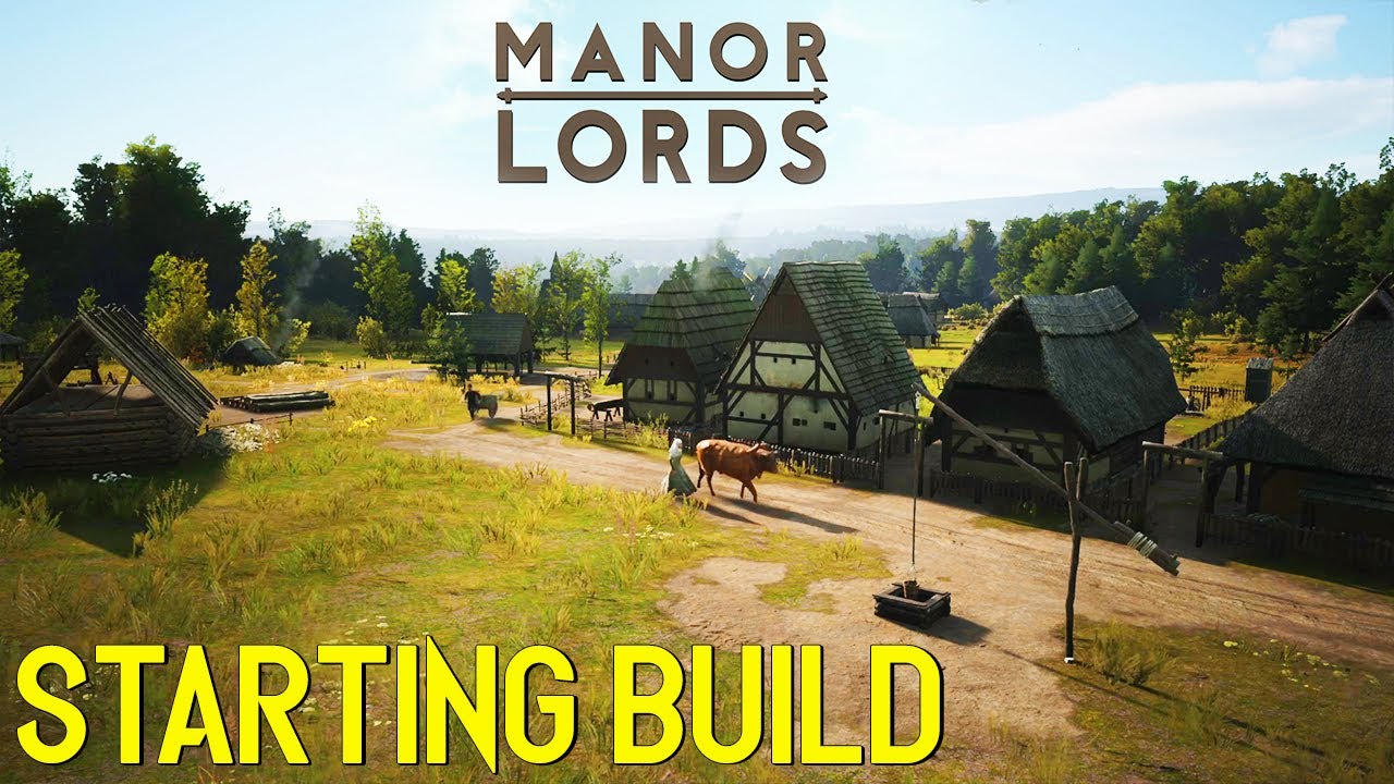 What to Build FIRST in Manor Lords? (Basic Build Order) - YouTube